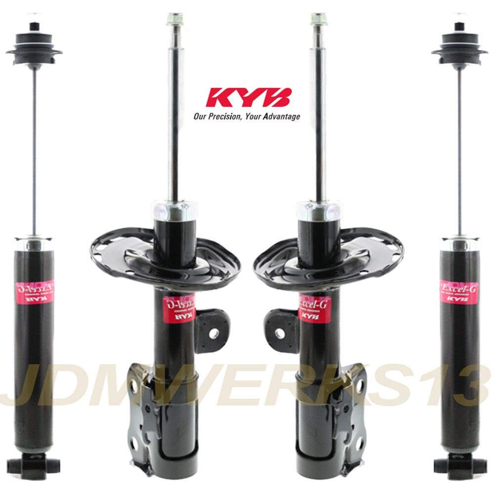 Genuine KYB 4 Performance STRUTS SHOCKS for TOYOTA PRIUS & Plug in 10 ...