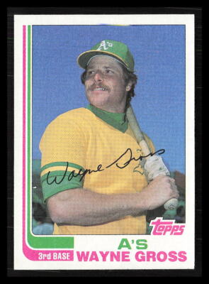 Wayne Gross 1982 Topps #692 Oakland Athletics | eBay