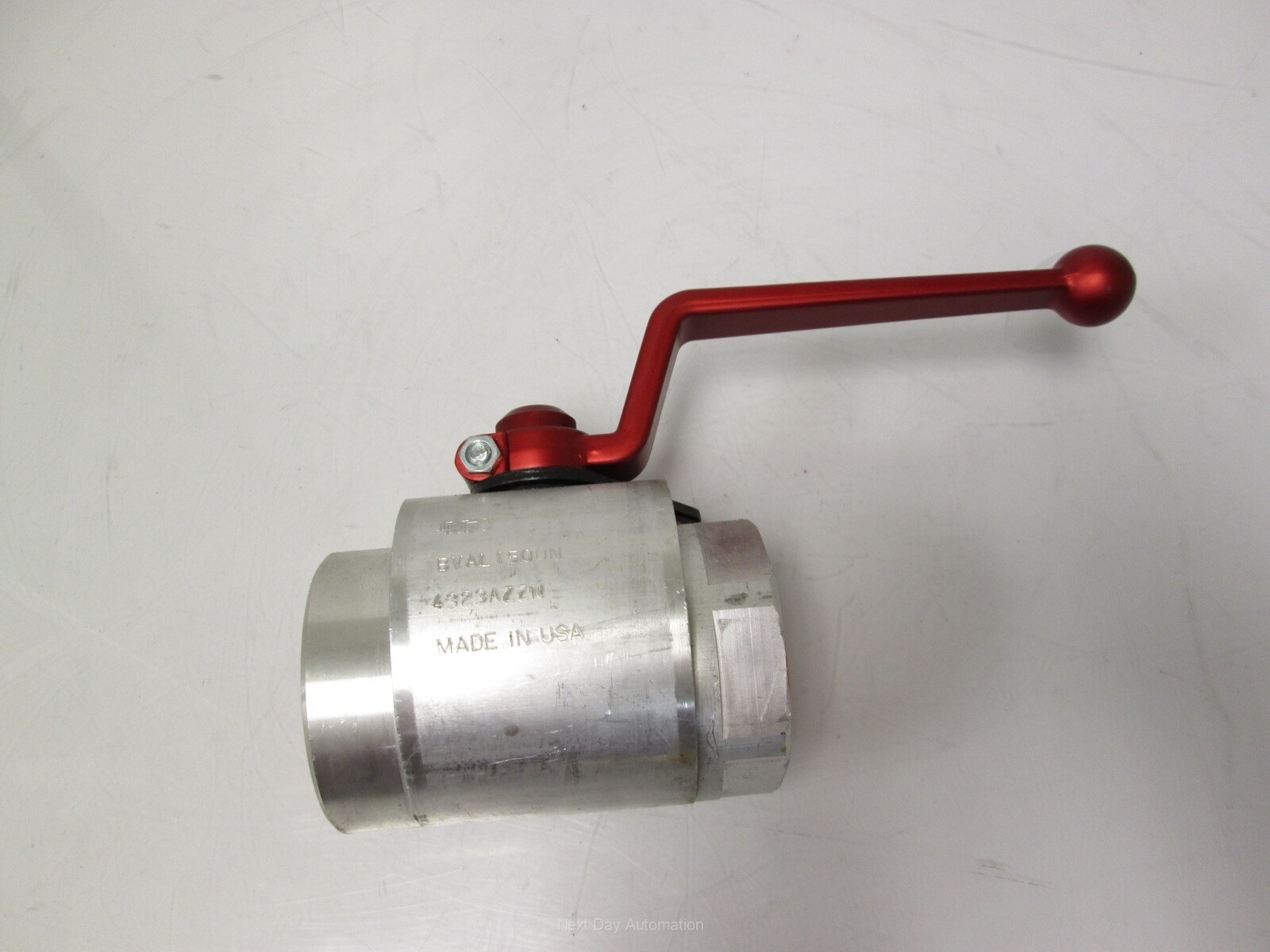 New DMIC BVAL-1500B-4323-AZZN Ball Valve 1 1/2" NPT 400PSI PTFE Seals ...