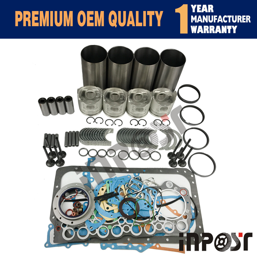 For Mitsubishi 4D35 4D35T Overhaul Rebuild Kit For Fuso Canter FE FG ...