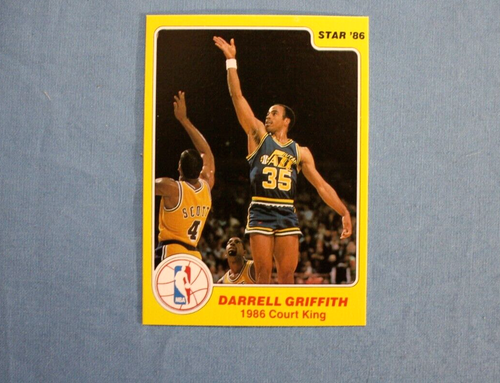 1986 Star Court King Darrell Griffith #16 Mint Utah Jazz | eBay