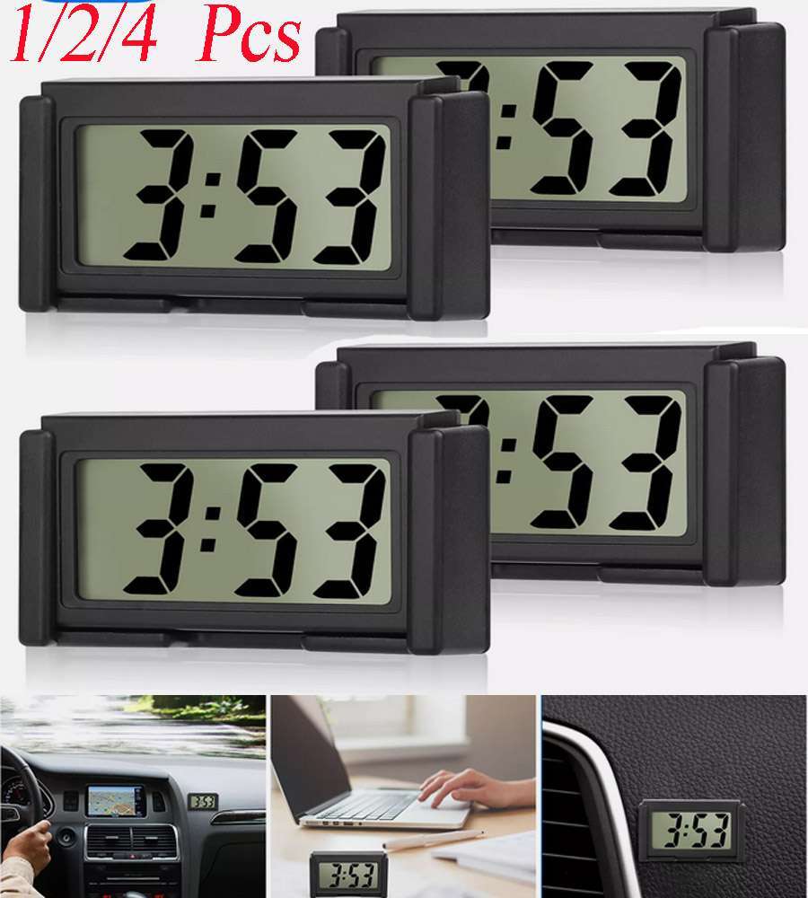 Mini Digital Clock Stick On