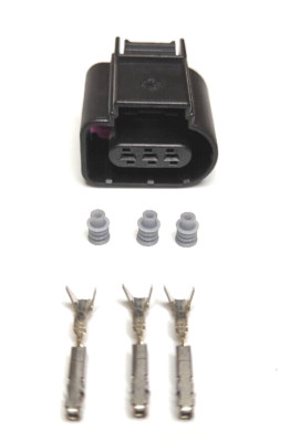 3 way pin port Connector housing Pigtail For Audi Volkswagen 8K0973703 ...