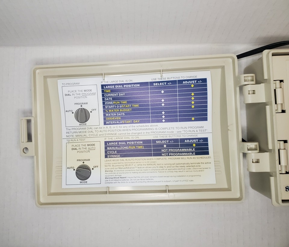 Nelson Smartzone EZ Programmable Irrigation Controller | eBay