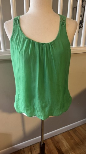 Express Top Women’s Small Green Pullover Sleeveless Tank Top Blouse | eBay