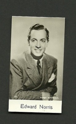Edward Norris #11 1940 Movie Film Star Photo Card | eBay