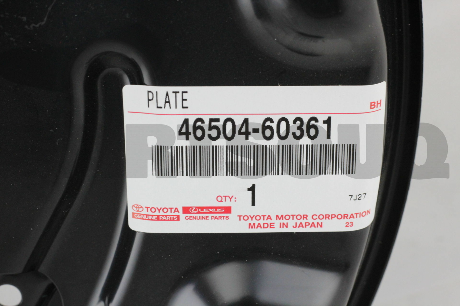 4650460361 Genuine Toyota PLATE SUB-ASSY, PARKING BRAKE, LH 46504-60361 ...