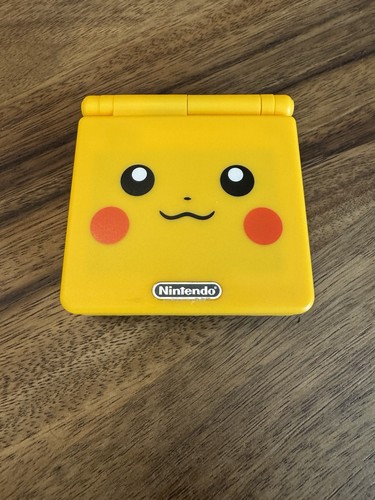 Nintendo Game Boy Advance SP-AGS 101-New Pokémon Pikachu Shell-No Game ...