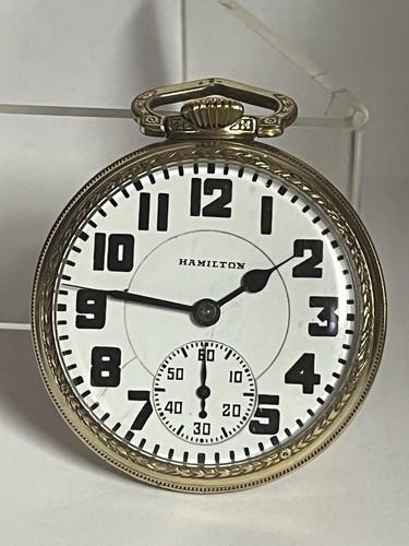 1930’s HAMILTON 992 16s 21j POCKET WATCH, WORKING | eBay