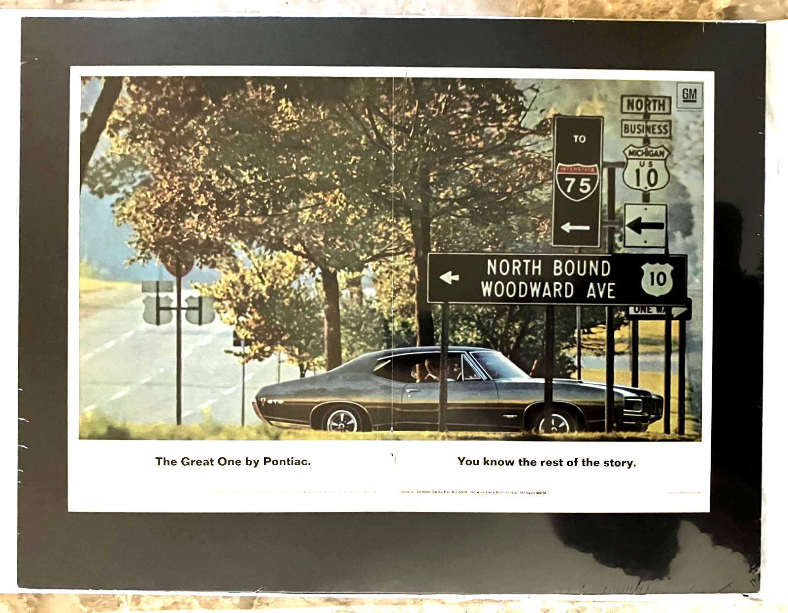 *READY to DISPLAY* or Frame 1968 Pontiac GTO Woodward Ave 389Original ...