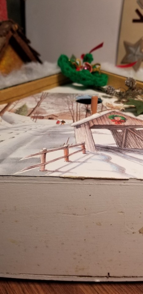 Vintage Handcrafted Christmas Decor Birdhouses For Indoor . { XMAS SALE ...