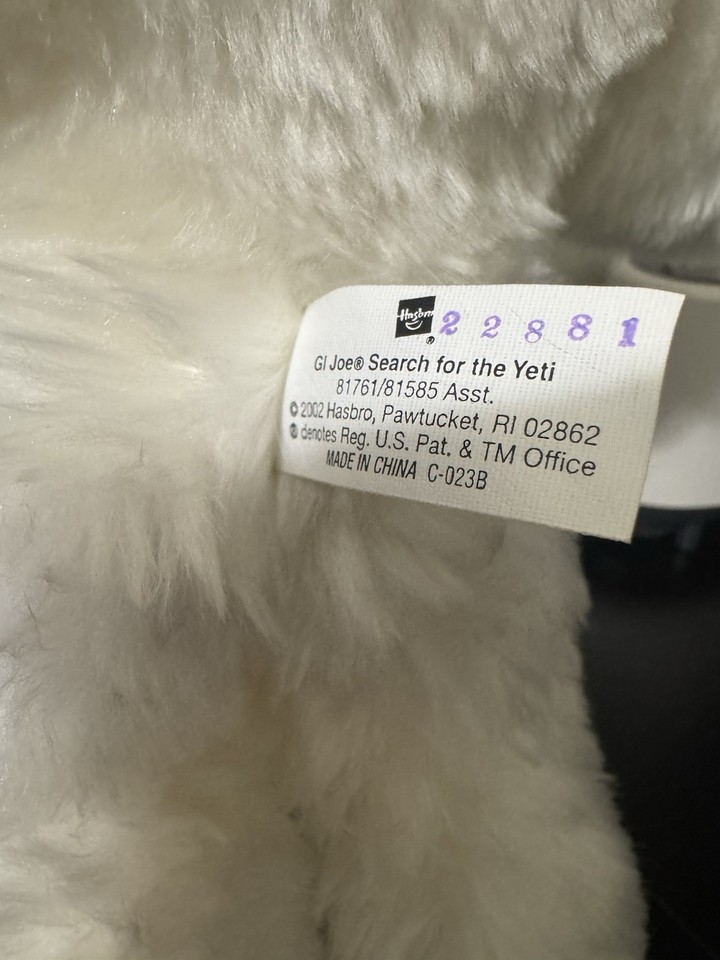 NIB 2002 Hasbro GI Joe Adventure Team Search for the Yeti Action Figure ...