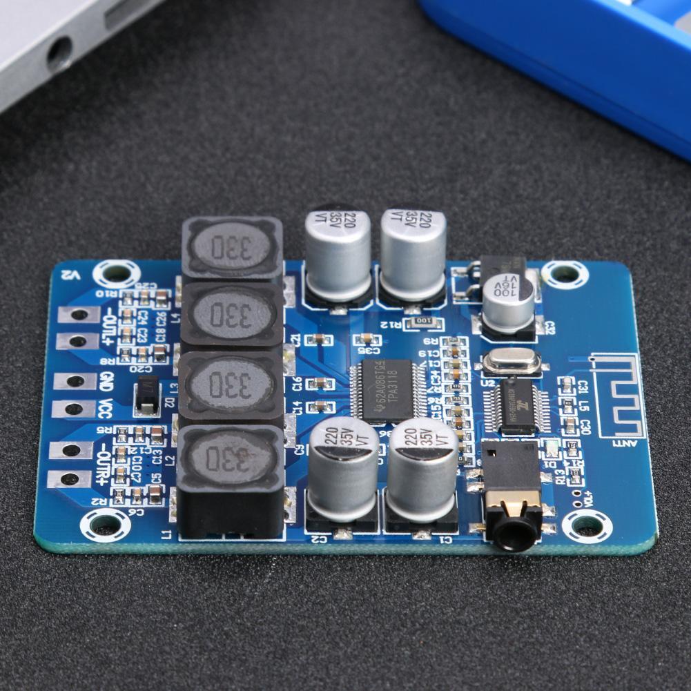 XH-M314 Bluetooth-compatible Digital Amplifier Board 2x45W TPA3118 AUX Audio Mod | eBay