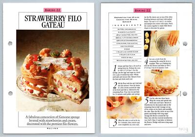 Strawberry Filo Gateau #22 Baking Prue Leith's Confident Cooking Recipe ...