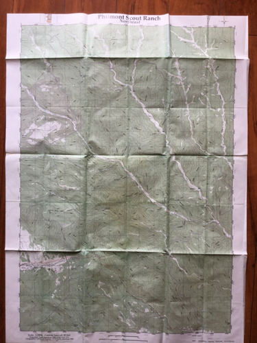 Philmont Scout Ranch Northeast Country Map Revised 2005 | eBay