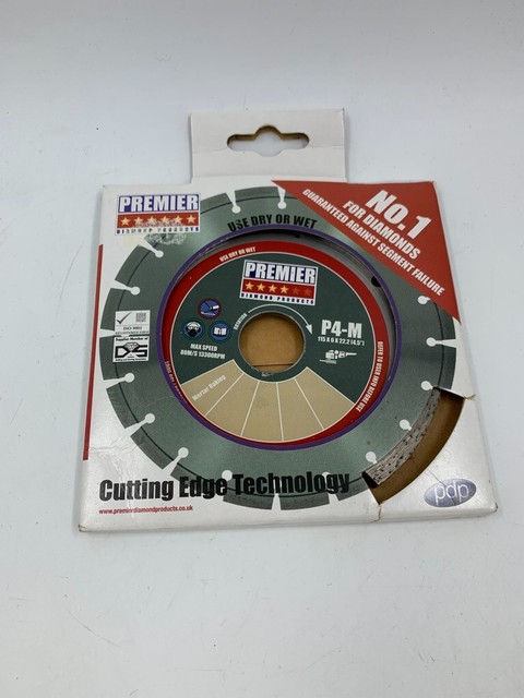 PDP Dp15045 Diamond Blade P3-m 125 X 22.2mm 3* Mortar Raking for sale ...