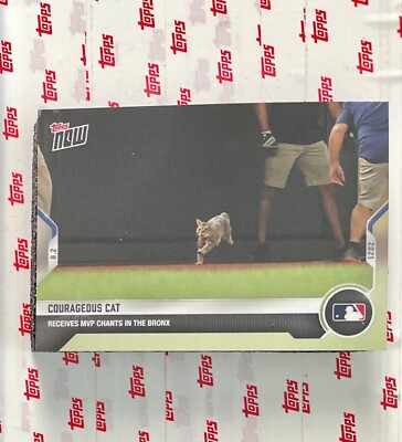 Courageous Cat - 2021 MLB Topps Now Card #608 🔥Print Run: 3836🔥 Yankees ...