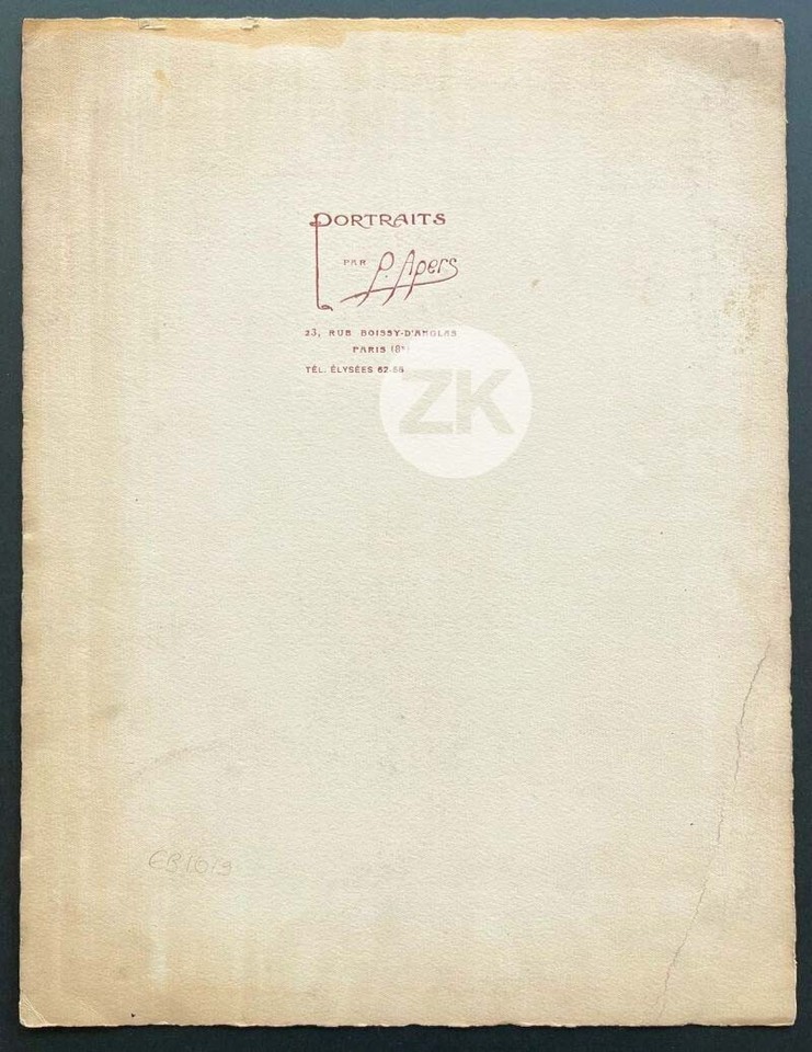EVE FRANCIS Théâtre Cinéma muet Avant-garde Louis Delluc P. APERS Photo ...