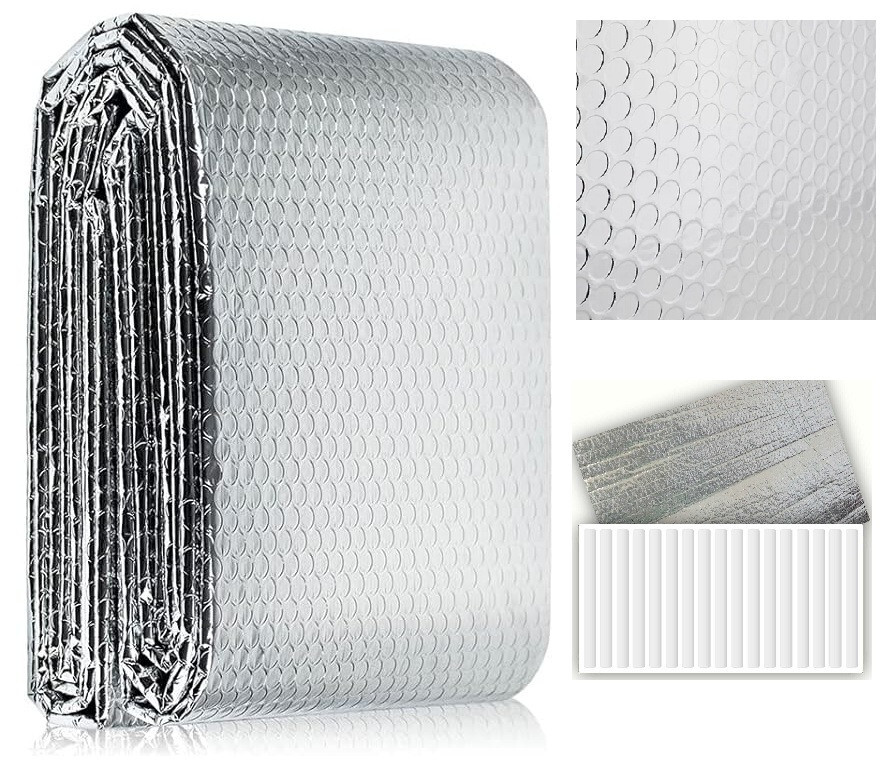 Heat Reflective Material Fiberglass Fabrics With Heat Reflecting