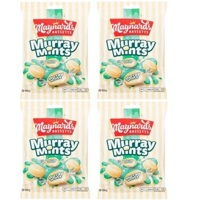 904170 4 X 193G BAG MAYNARDS BASSETTS MURRAY MINTS MINT FLAVOUR SWEETS ...