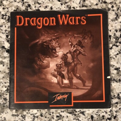 Vintage 1989 Dragon Wars PC Game Manual ONLY - Free Shipping! | eBay