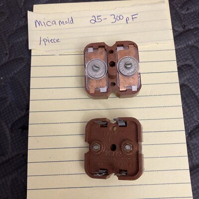 Micamold Dual Trimmer Capacitor | eBay