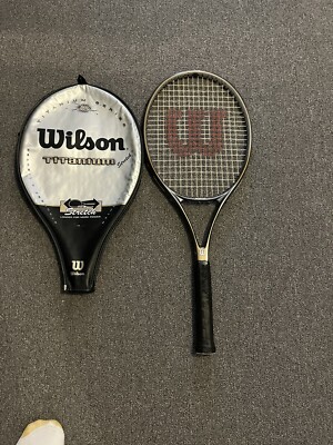 Wilson Titanium Stretch Ti Tennis Racquet Racket 28” Stronger Lighter 4 ...