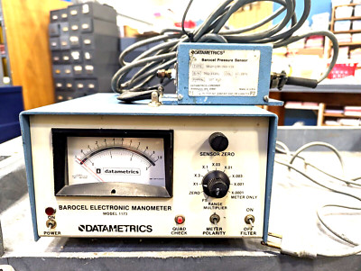Datametrics Barocel Electronic Manometer with Pressure Sensor | eBay