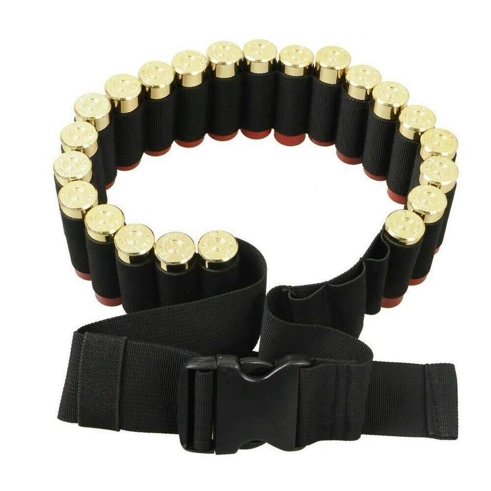 Tactical 25/29/50 Rounds Shells 12GA 20 Gauge Shotgun Ammunition Belts ...
