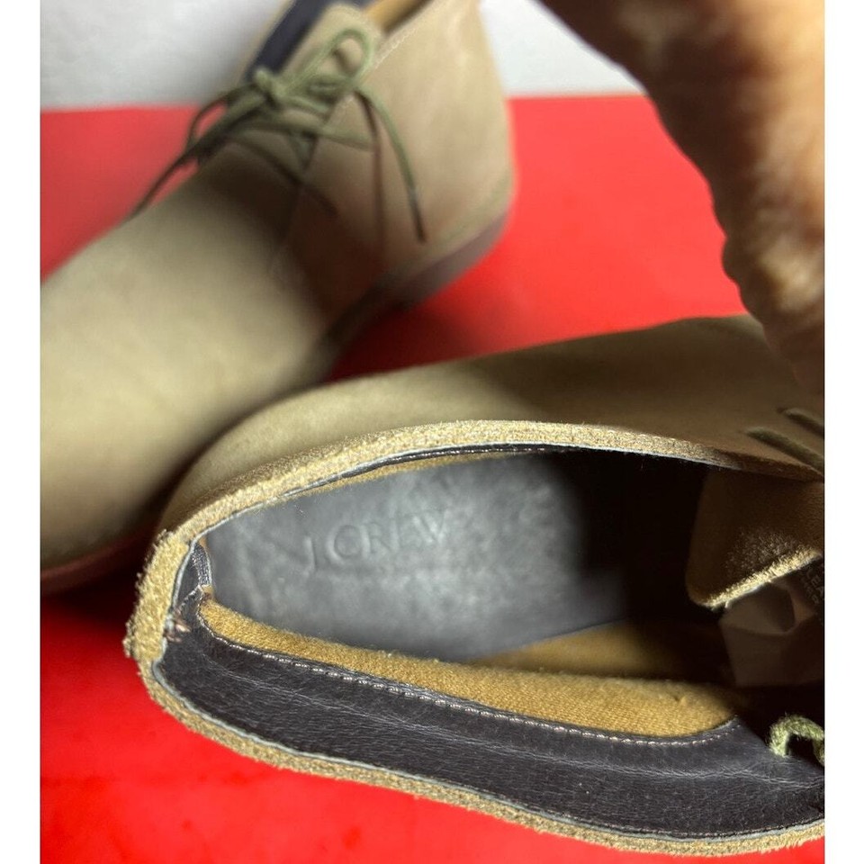 J. Crew Suede Gray Preppy 1990 MacAlister boots in suede Shoes chukkan ...