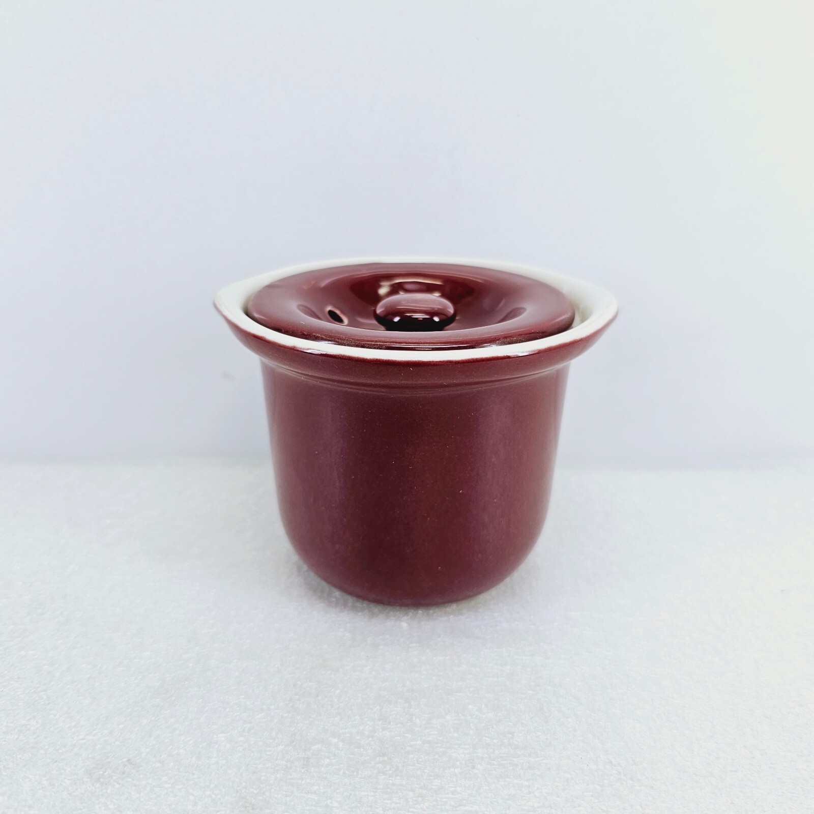 Hall china Pottery #470 Individual Bean Pot Or Casserole with lid NEW ...