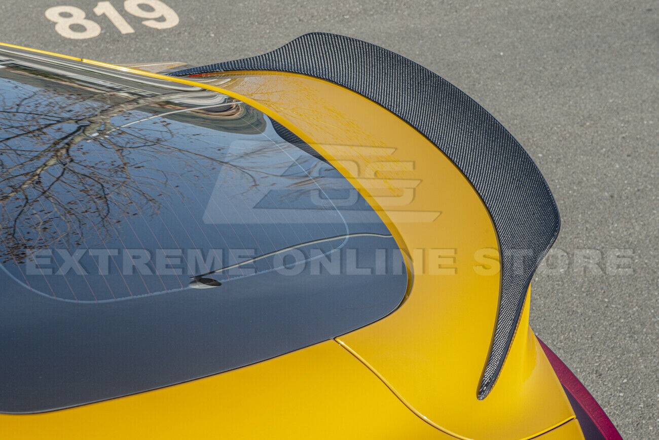 EOS Carbon Fiber A91 Style Rear Add On Trunk Spoiler Wing For GR Supra ...