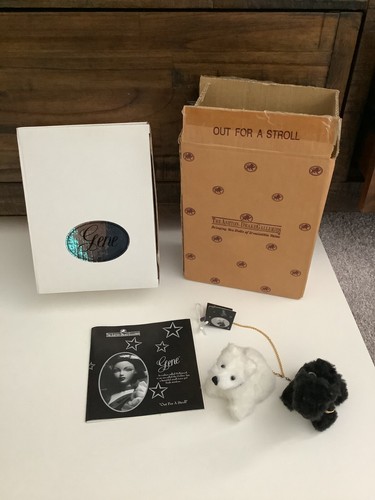 NEW 1997 Ashton Drake Gene Doll *Out For a Stroll* Pair of Dogs ...