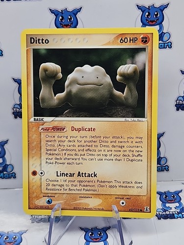 Ditto (Geodude) 62/113 - Pokemon EX Delta Species - LP | eBay