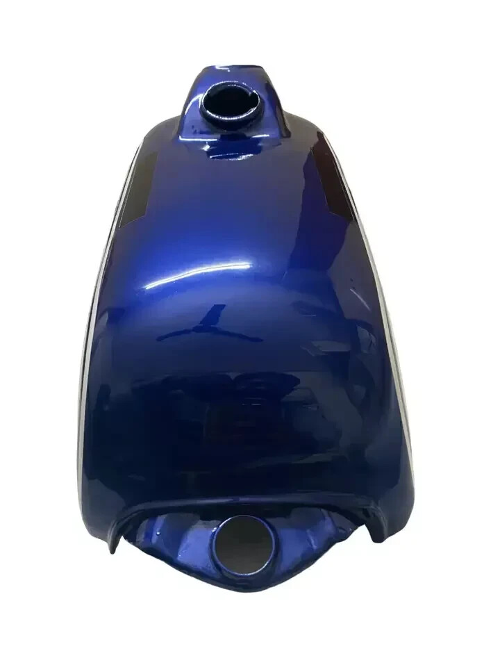 Yamaha DT 175 DT175 Enduro Blue Painted Steel Petrol Tank 1975 to 1977 ...