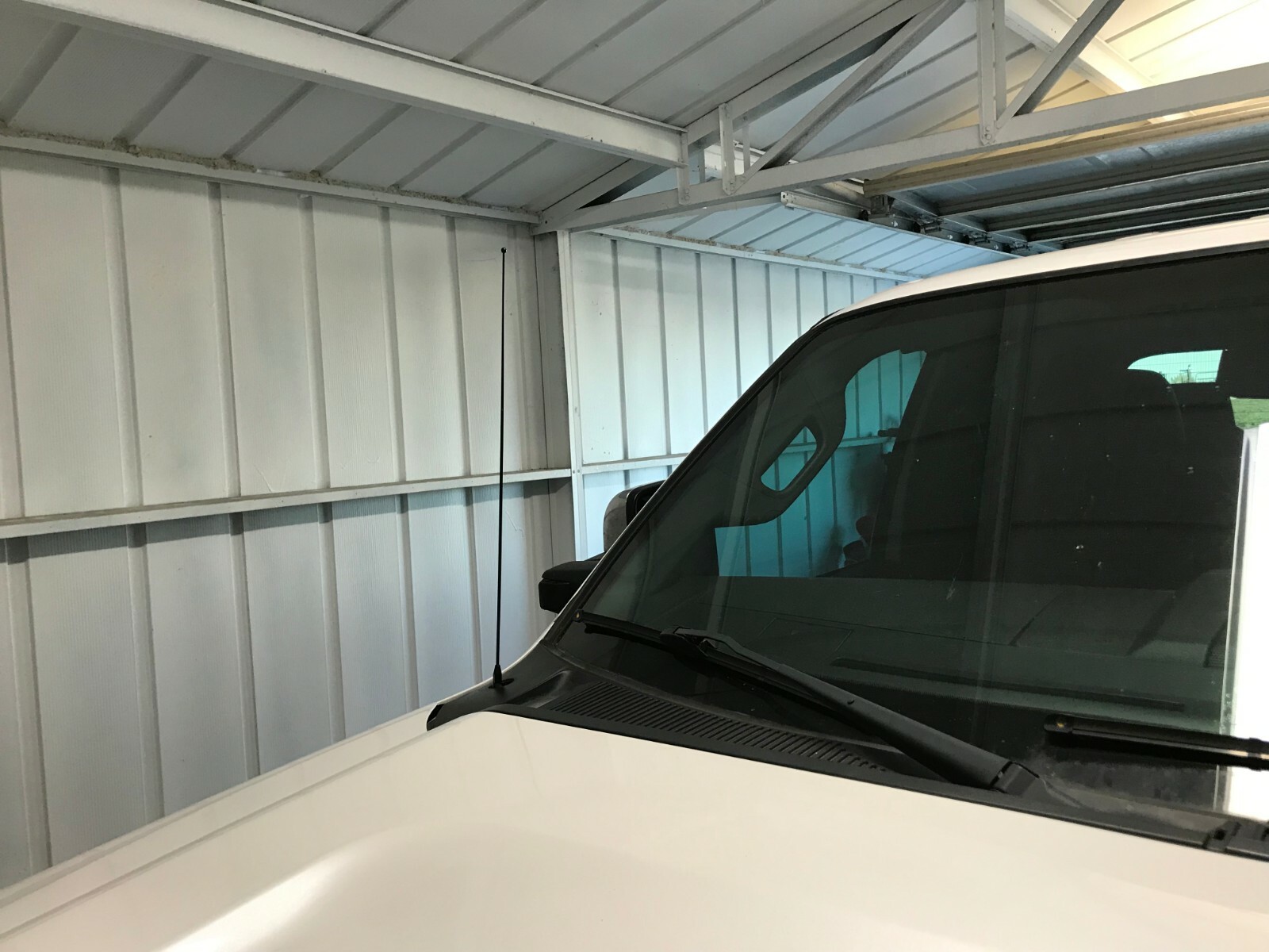 21" Black Stainless Antenna Mast AM/FM for FORD F-250 - F750 2017-2024 ...