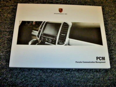 2015 Porsche Boxster X Spyder PCM Multimedia & Navigation System Owner ...