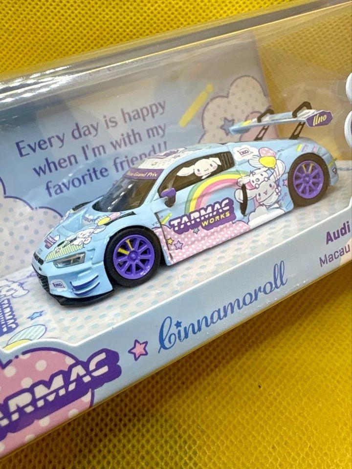 Tarmac Macau GP Limited Audi R8 LMS GT3 Cinnamoroll | eBay