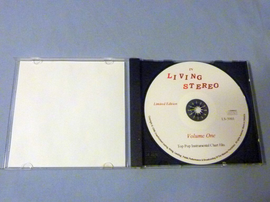 In Living Stereo - Top Pop Instrumental Chart Hits - Vol. One - CD ...
