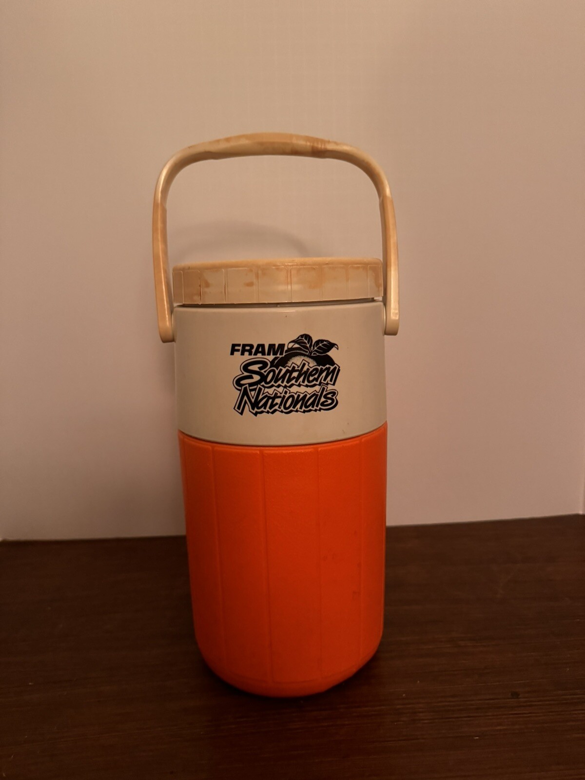 Rare Fram Southern Nationals Coleman 5590 1/2 Gallon Water Cooler Jug ...