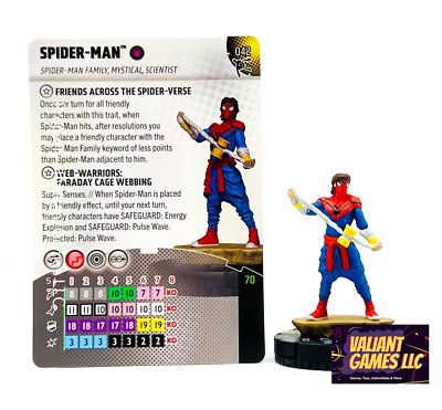 Marvel Heroclix Spider-Man #042 w/ Card Spider-Verse Set | eBay
