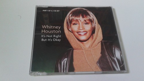 Whitney Houston " IT'S not Right But IT'S Okay " CD Single 3 Tracks | eBay