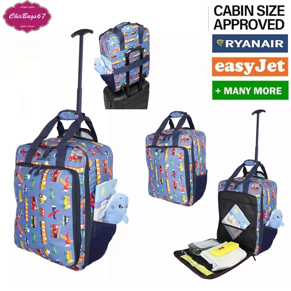 45x35x20 EasyJet Under Seat Cabin Trolley Case Bag Suitcase Hand ...
