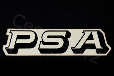 PSA Vintage STICKER PSA Logo REFLECTIVE Original Pacific Southwest ...