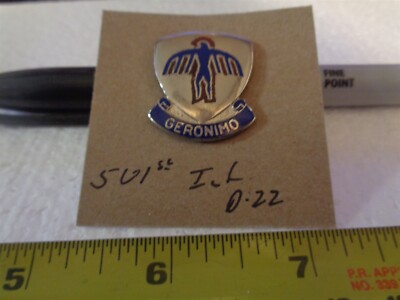501st Infantry D-22 Unit Crest, DI, DUI (DRAW#L8) | eBay