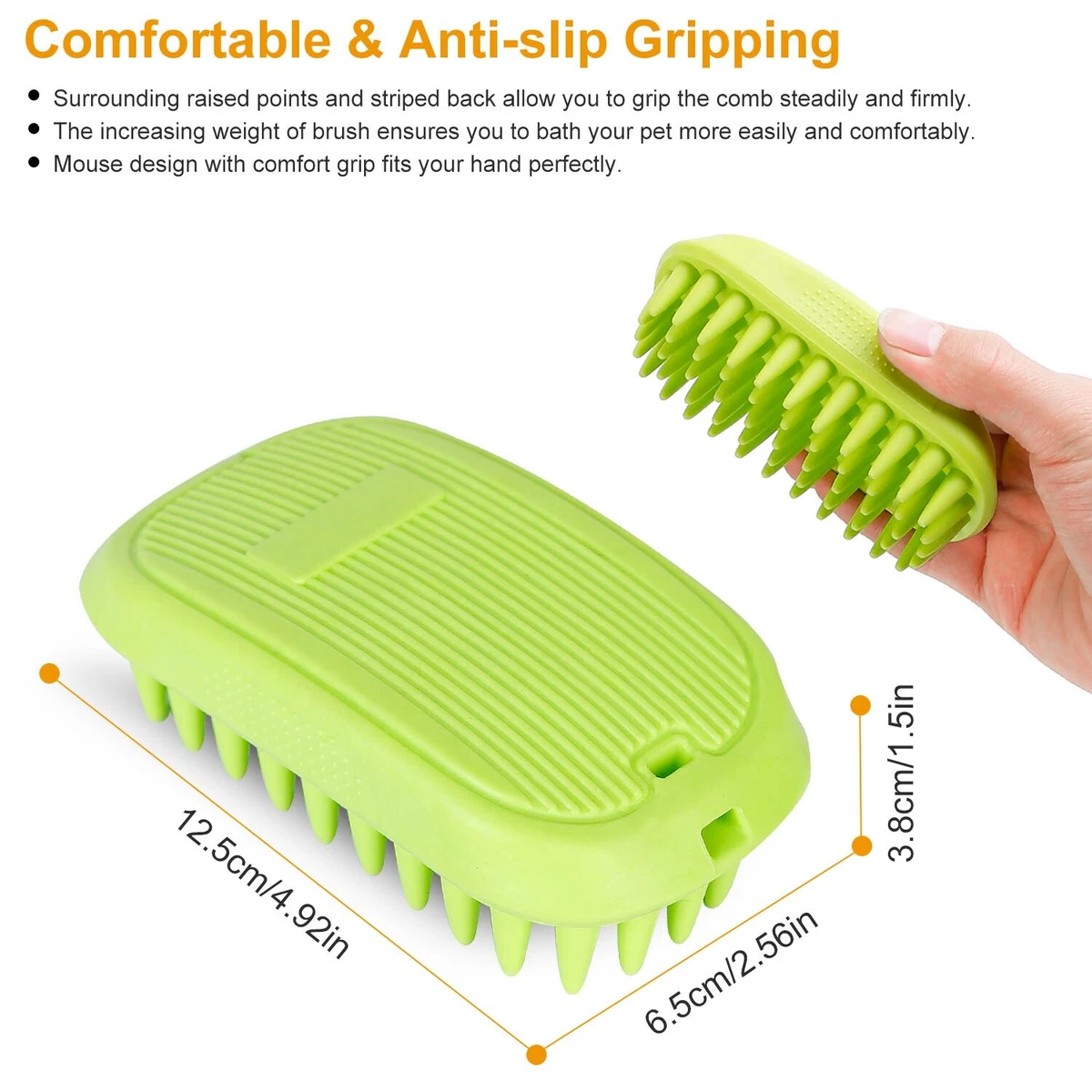 Rubber Dog Brush