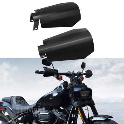 Motorcycle Hand Guards Guard Coffin Cut For Harley Dyna FXR's Baggers ...