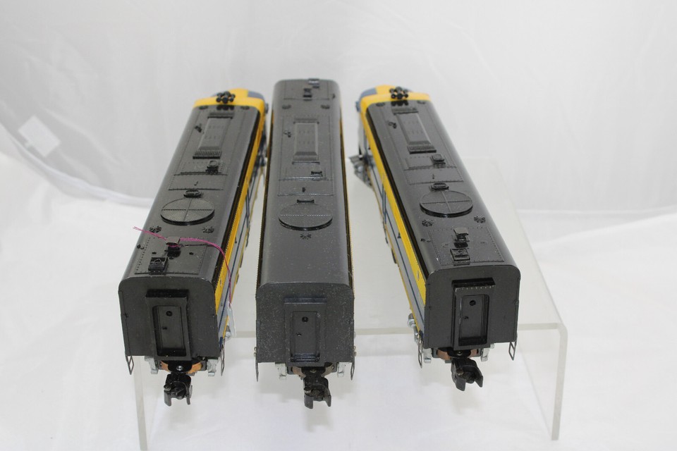 S-Gauge - American Flyer Santa Fe 484, 485, 486 Freight ABA 3 Digit ...