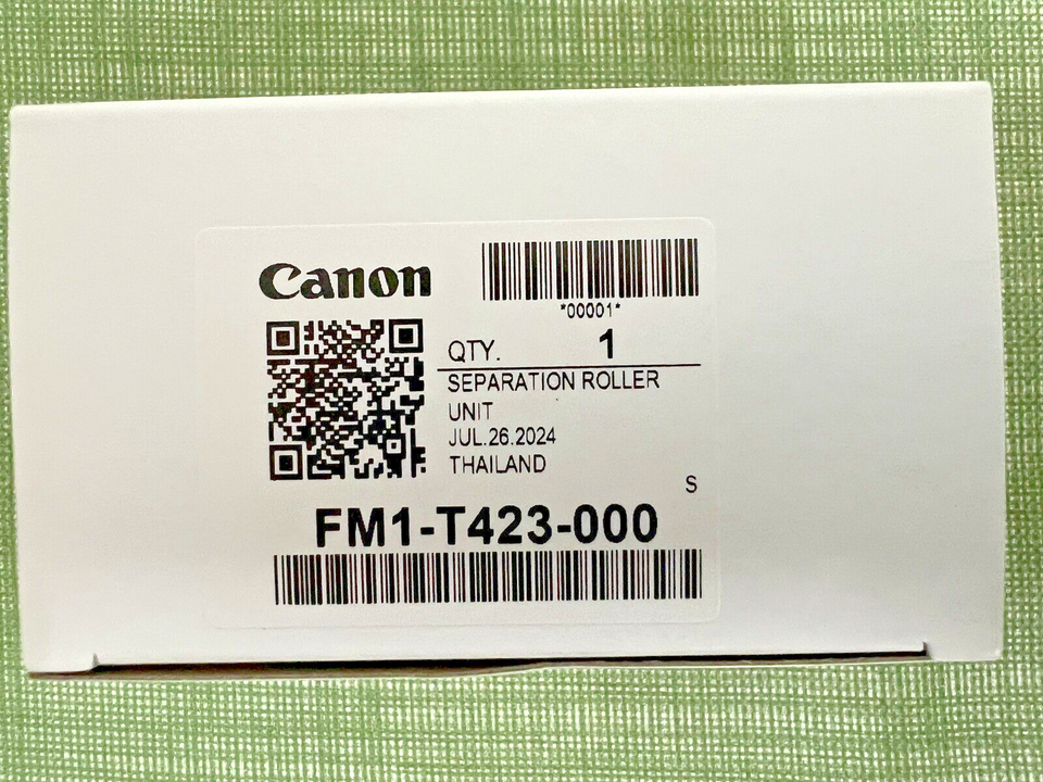 GENUINE CANON NEW FM1-T423-000 FM1T423000 Separation Roller Unit FREE ...