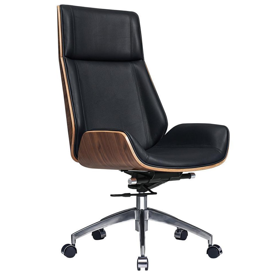 Computer Gaming Office Chair Lounge Chair and Ottoman Leather Task Desk ...